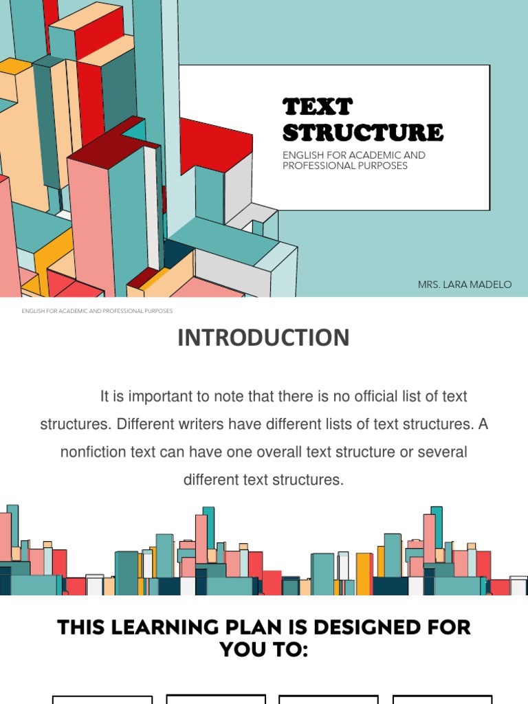 LP 2 Text Structure | PDF | English Language | Essays