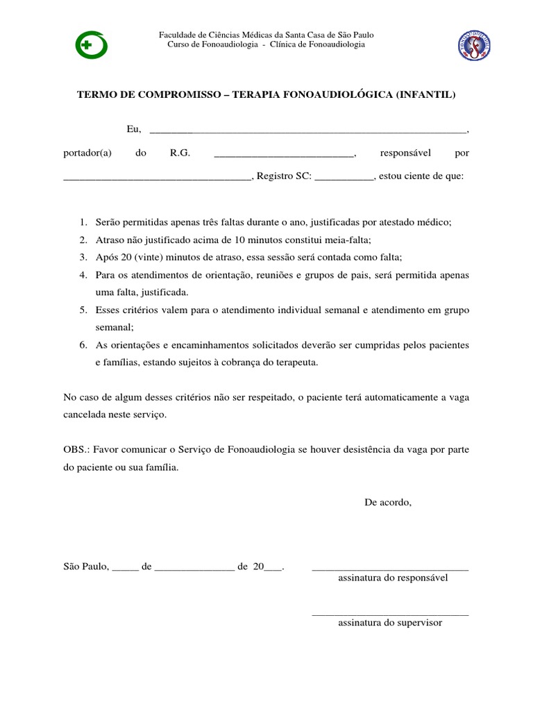 03.termo Compromisso | PDF