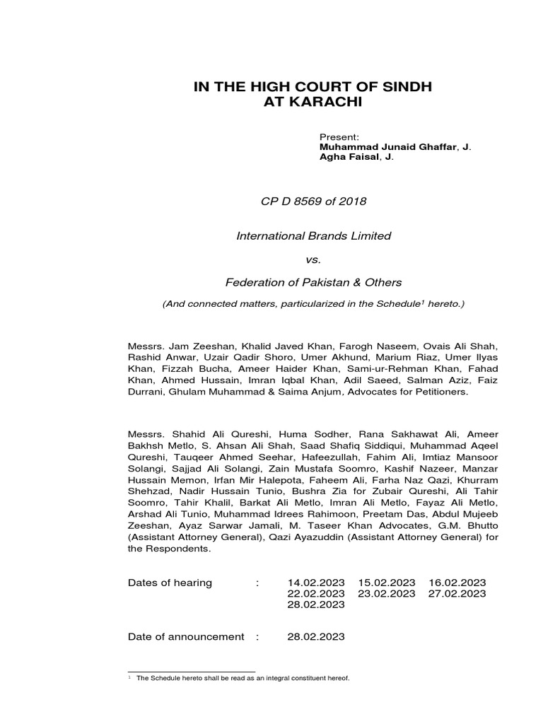 59B - No Exemption To Inter Corporate Dividend - SHC, Mar. 22, 2023 - Intl Brands | PDF | Taxes ...