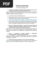 Protocolo de Lyon para Tomografia de Joelho | PDF