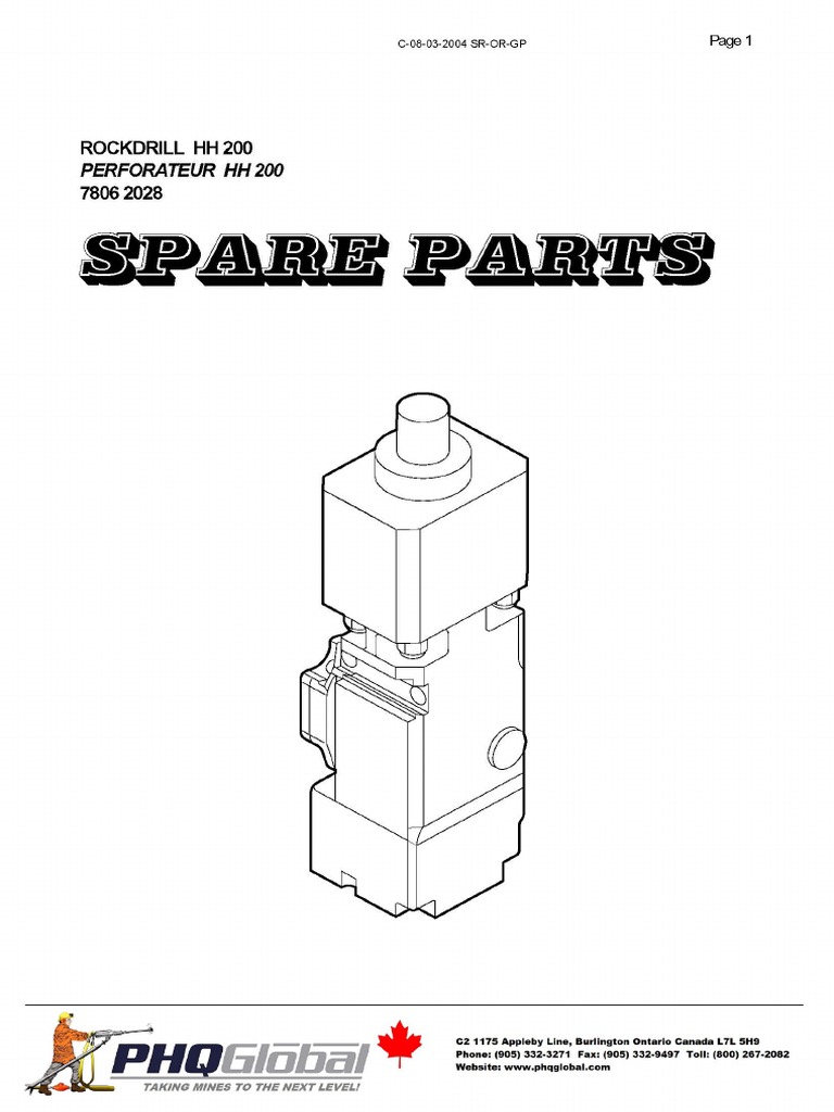 H200 Sandvik | PDF