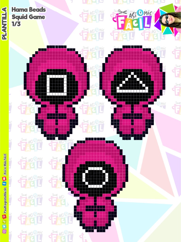 Hama Bead SQUID GAME | PDF