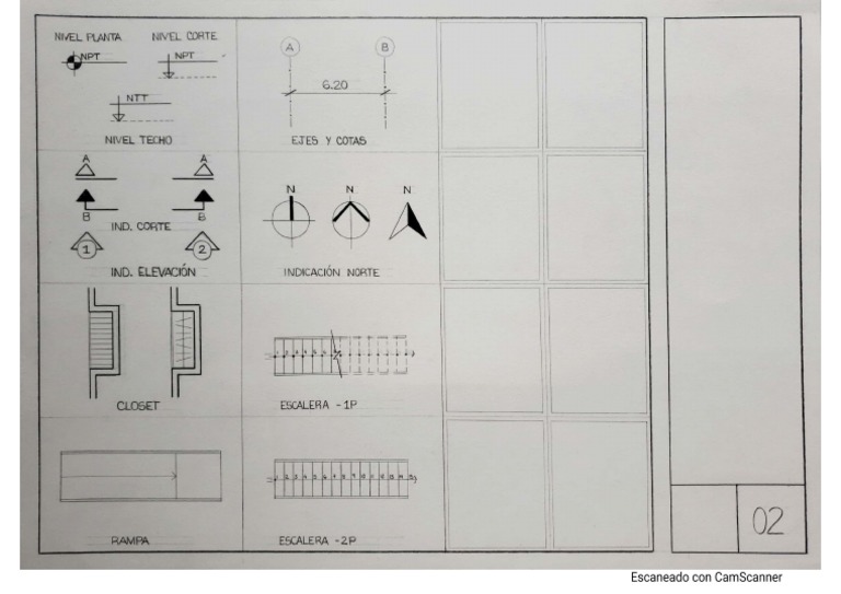 Lam02-Simbologias Arquitectonicas 02. | PDF