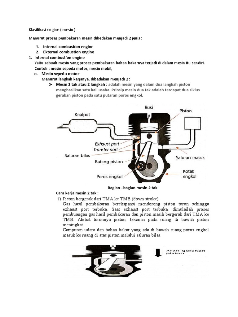 Materi Engine Kelas X TKR | PDF