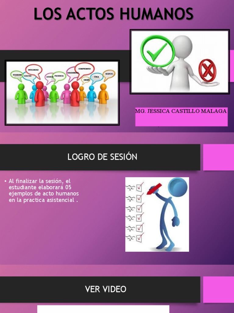 Los Actos Humanos | PDF | Motivación | Motivacional