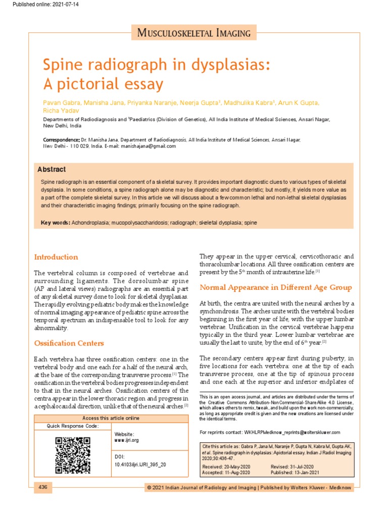 Displazii Coloana Copii | PDF | Vertebral Column | Vertebra