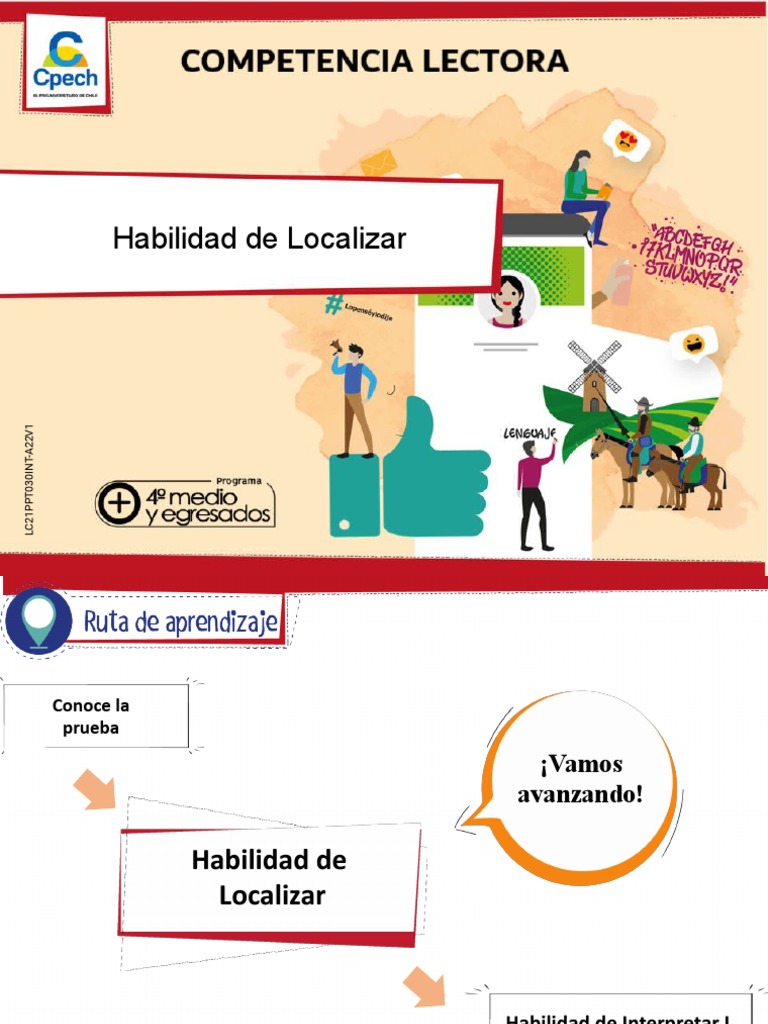 Habilidad de Localizar | PDF | Comprensión lectora | Santiago