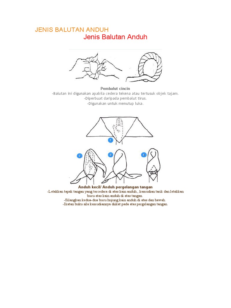 Jenis Balutan Anduh | PDF