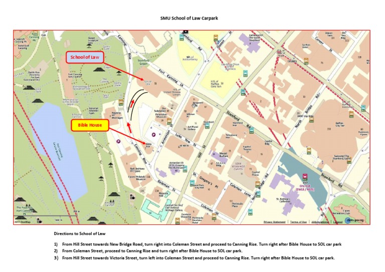 SMU SOL Carpark Map | PDF
