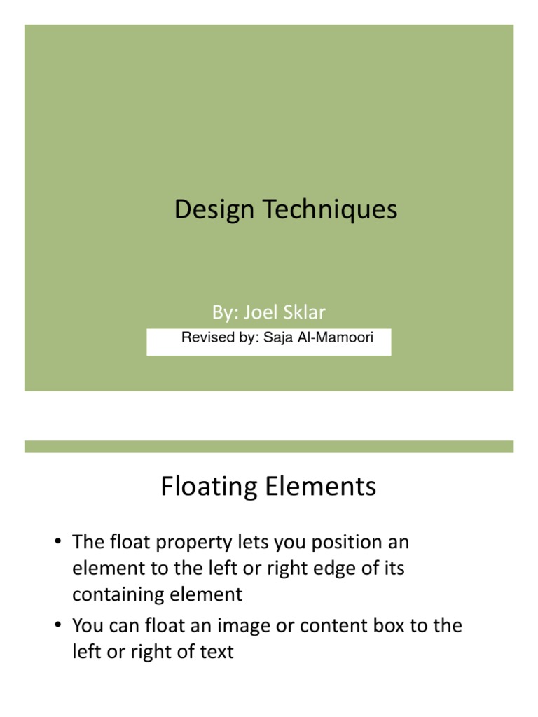 3.design Techniques | PDF 3.design Techniques | PDF