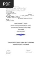 Conceptos Sobre La Antropologia Segun Autores - Sociedad y Cultura | PDF | Antropología | Science