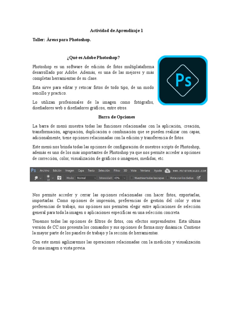 Introducción a Adobe Photoshop 2025 | PDF | Adobe Photoshop | Software ...