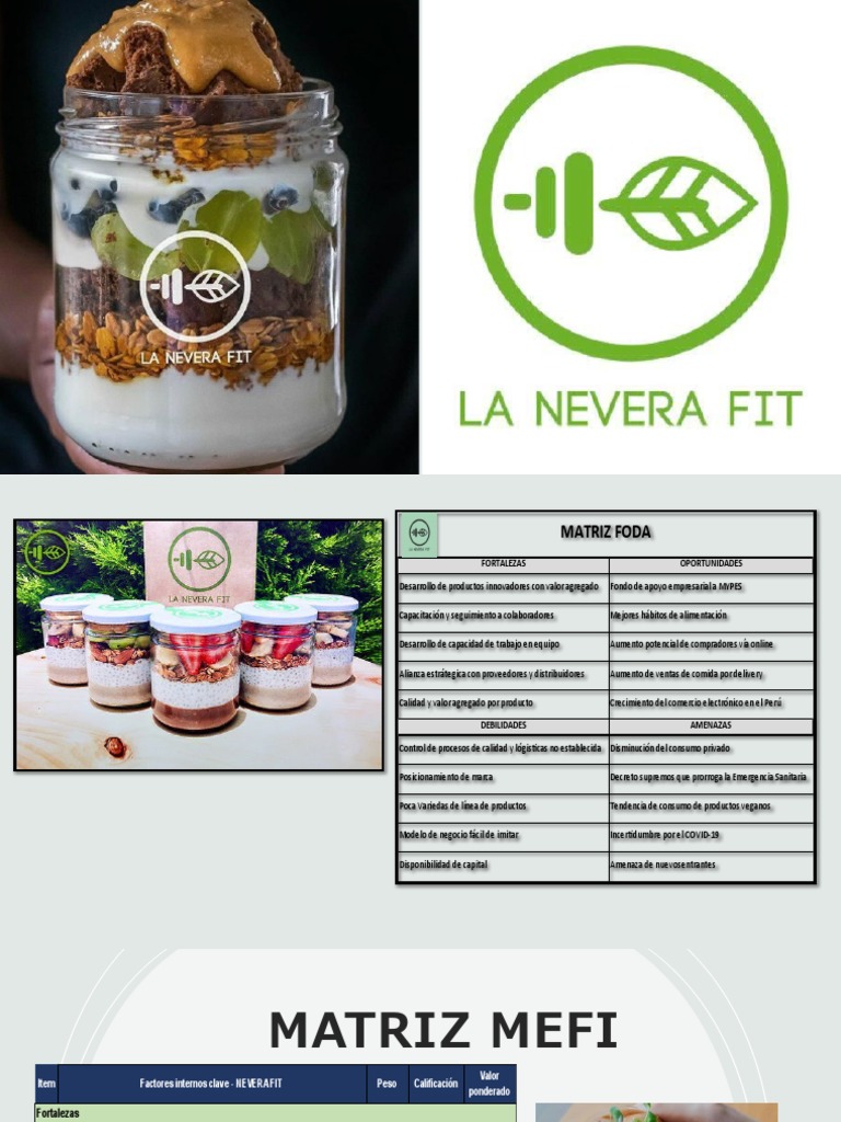 Análisis FODA de Nevera Fit | PDF | Economias | Mercado (economía)