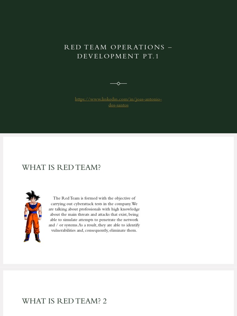 Red Team Ops pt1 | PDF | Security | Computer Security