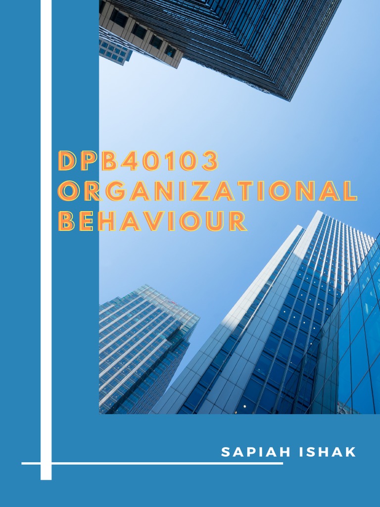 Ebook Organization Behavior Politeknik | PDF | Attitude (Psychology ...