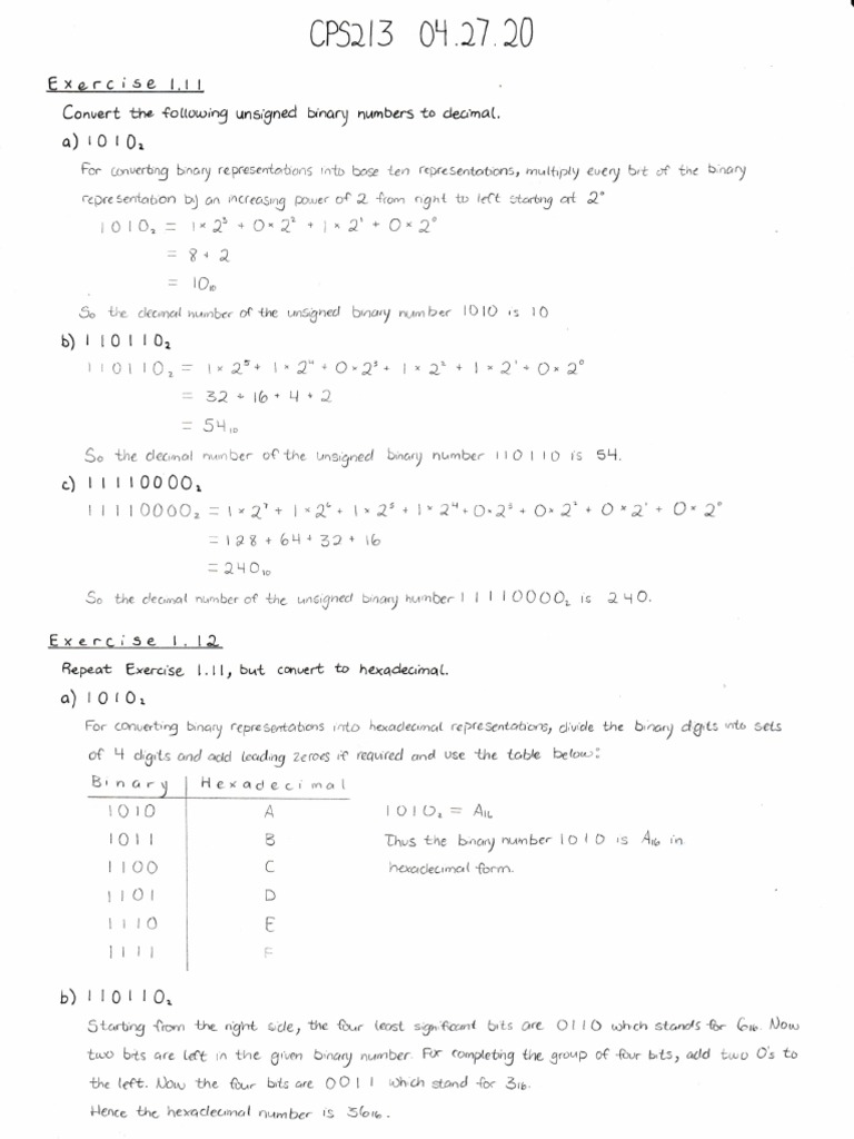 Digital Design and Computer Architecture Chapter 1 Answers | PDF