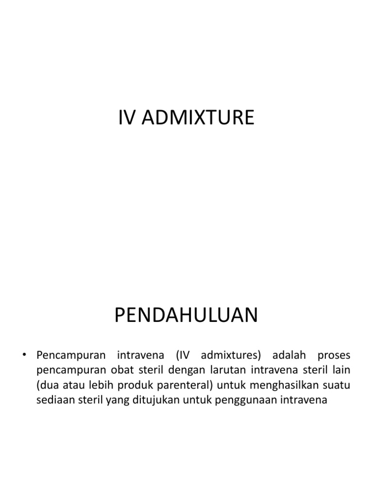 Laporan IV Admixture | PDF