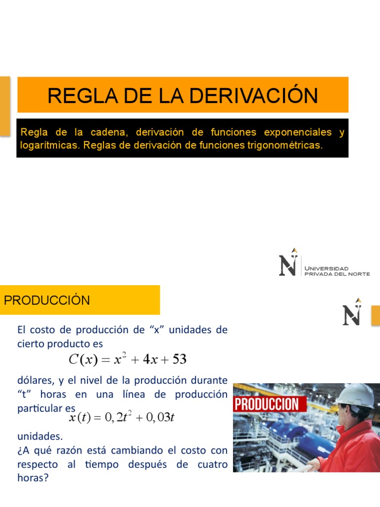 Regla de La Cadena | PDF | Derivado | Matemáticas