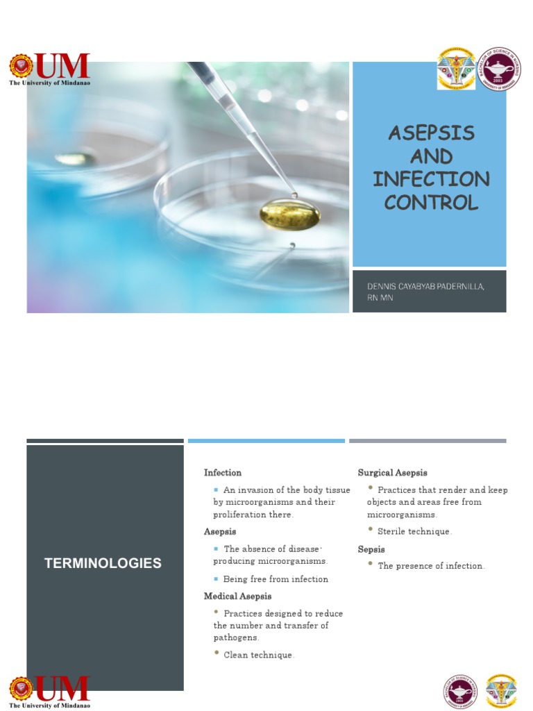 Rle - Asepsis and Infection Control | PDF | Infection | Hand Washing