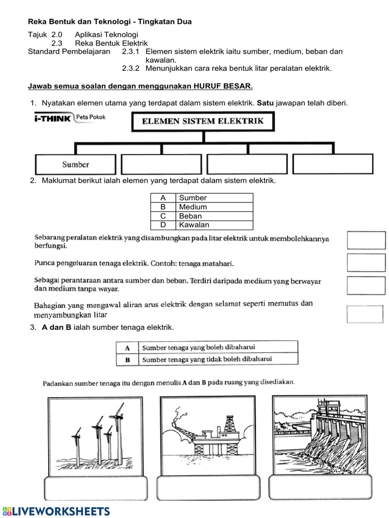 Latihan RB Elektrik RBT T2 | PDF