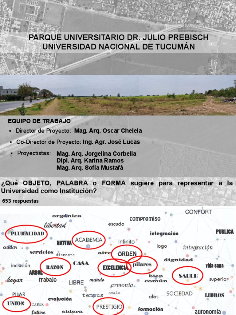 Diseño del Parque Universitario Prebisch | PDF