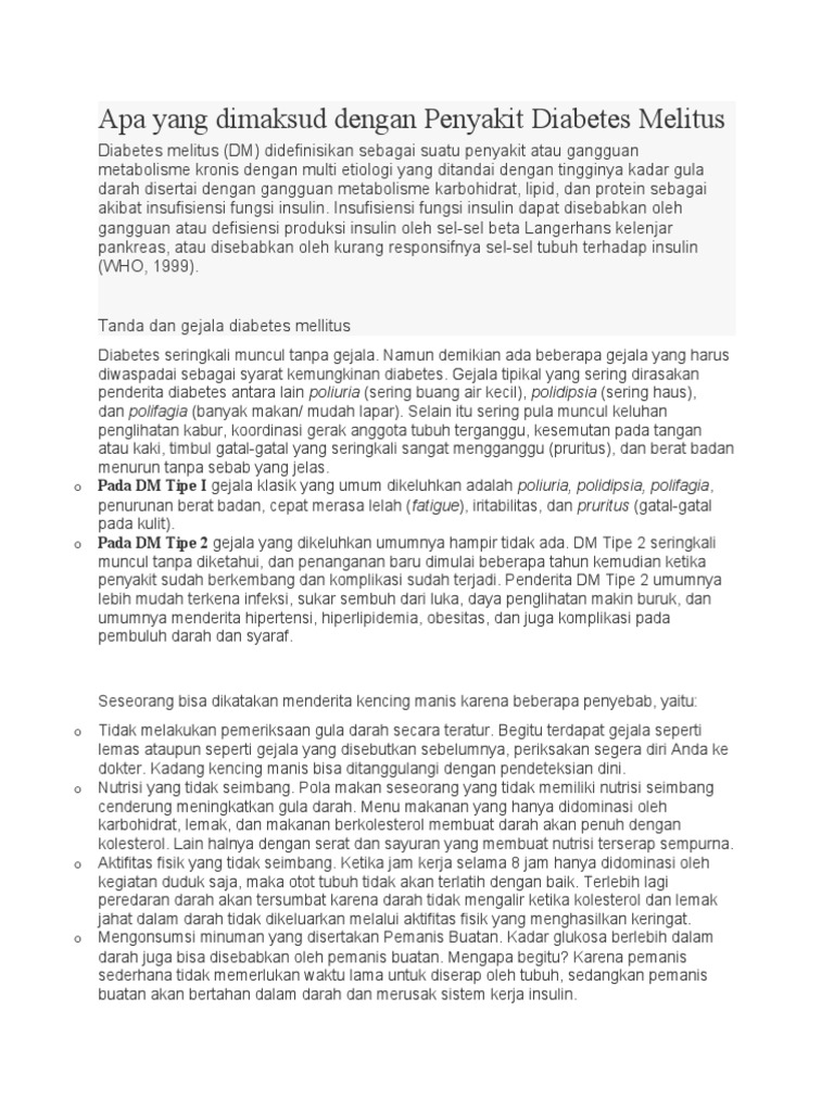 MATERI DM PROLANIS | PDF