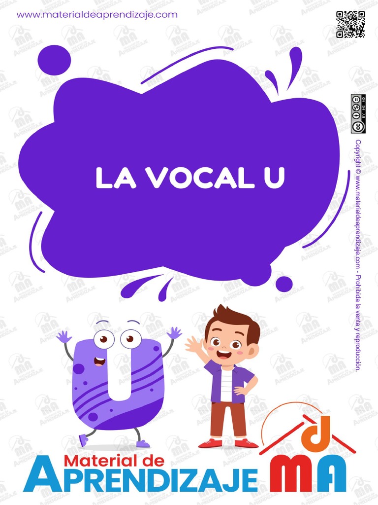 La Vocal U Fichas | PDF