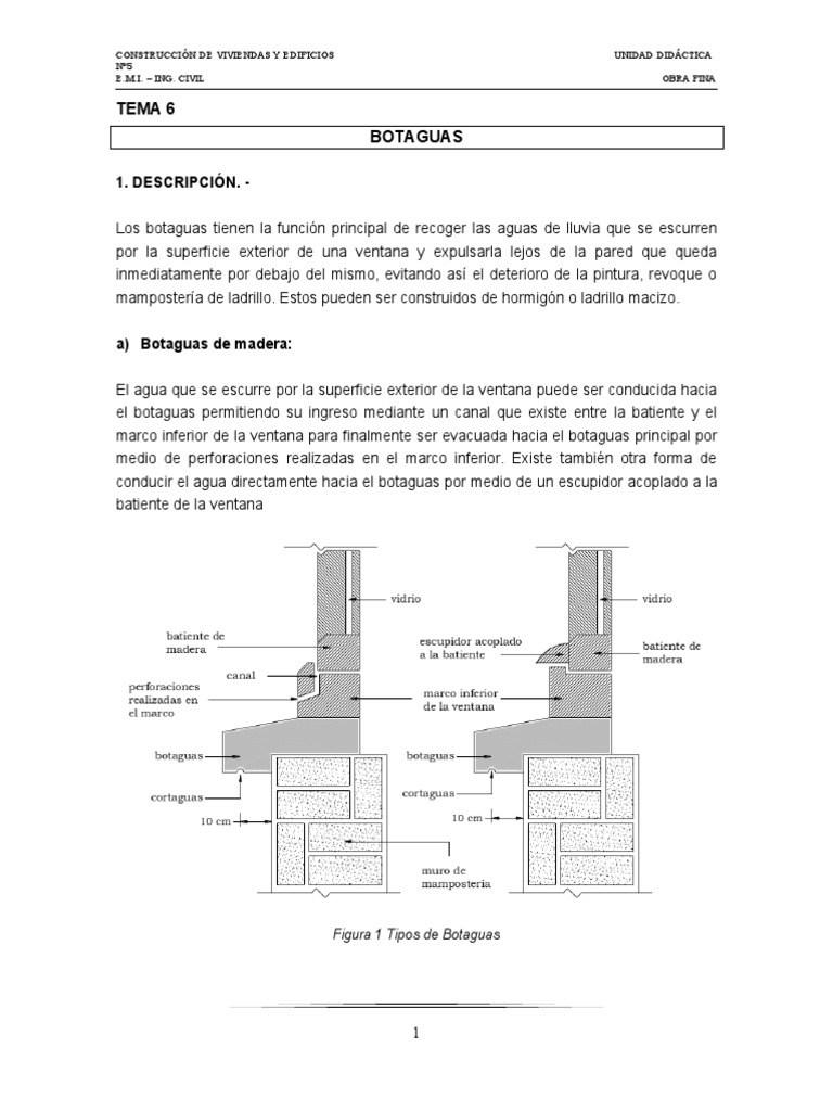 TEMA-6-BOTAGUAS | PDF