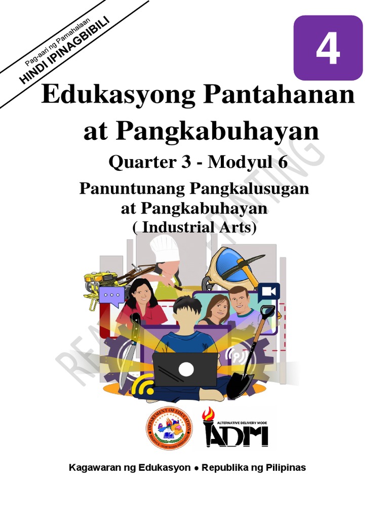 EPP4 Q3 Mod6 PanuntunangPangkaligtasanAtPangkalusugan v5 | PDF