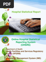 Hospital Daily Census Report | PDF | Patient | Health Care