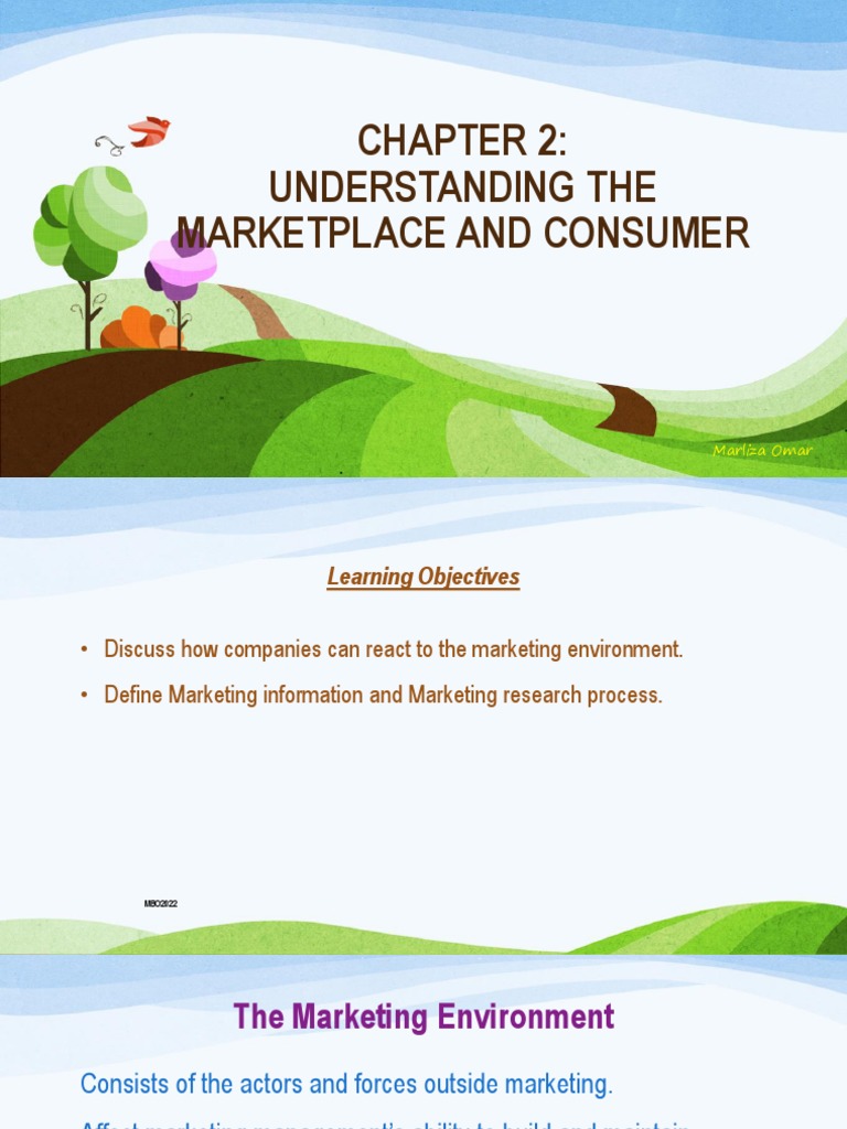 Chapter 2 Understanding The Marketplace and Consumer | PDF | Marketing | Marketing Research