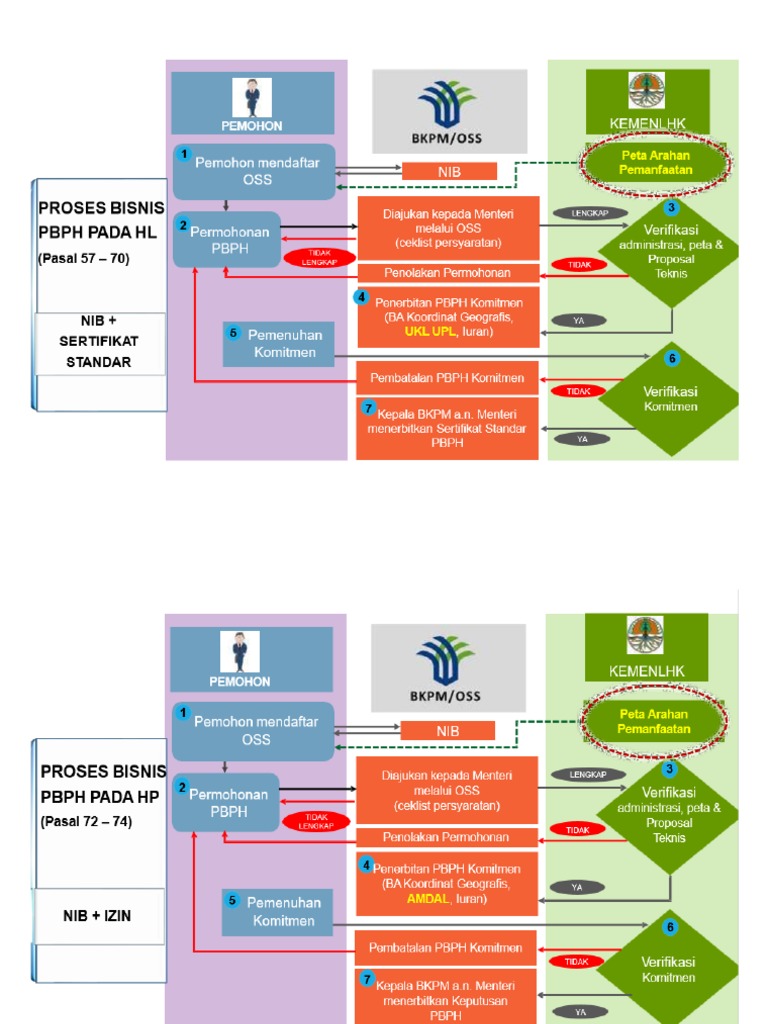 17 Mekanisme Prose Permohonan Perizinan Berusaha Pemanfaatan Hutan (PBPH) Pada Hutan Lindung ...