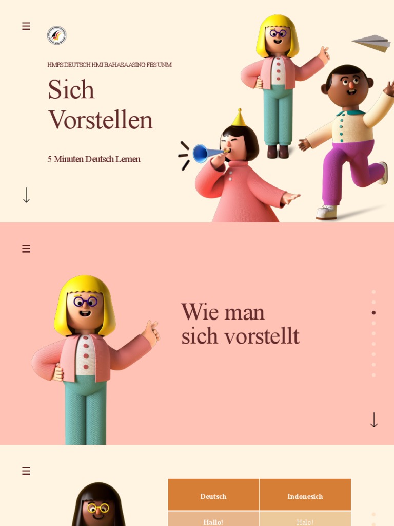 Sich Vorstellen | PDF
