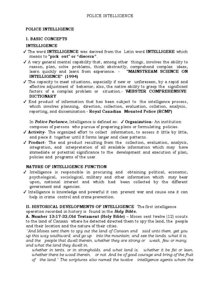 Untitled | PDF | Counterintelligence | Military Intelligence