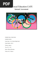 CSEC-PE - Paper 2 | PDF | Physical Fitness | Skeletal Muscle