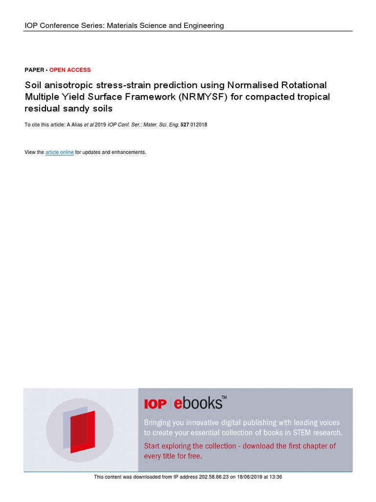 9 (2019) (Scopus) | PDF | Strength Of Materials | Deformation (Engineering)