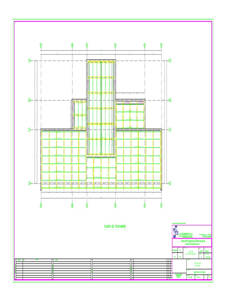 Planta Techumbre-Modelo | PDF
