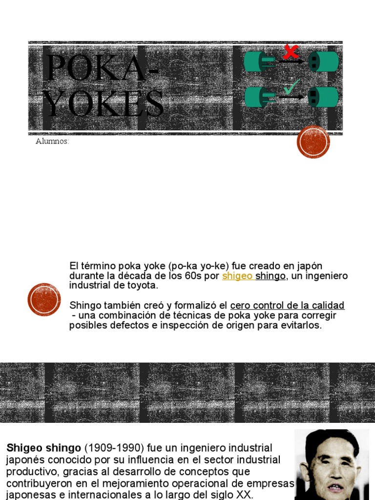 Poka-Yokes: Alumnos | PDF
