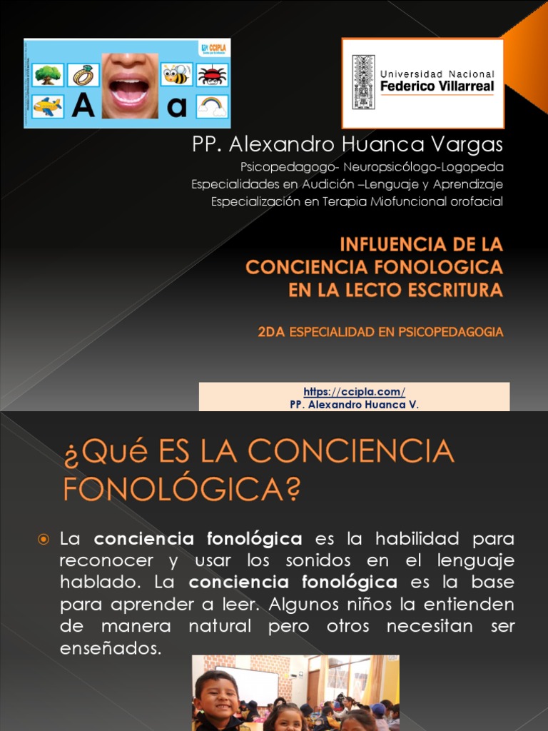 PP. Alexandro Huanca Vargas | PDF | Palabra | Fonema