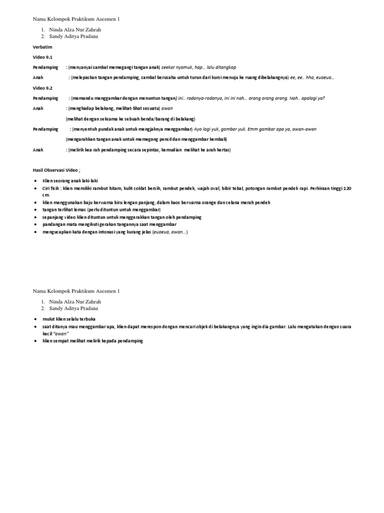 Guide WAWANCARA DAN OBSERVASI | PDF