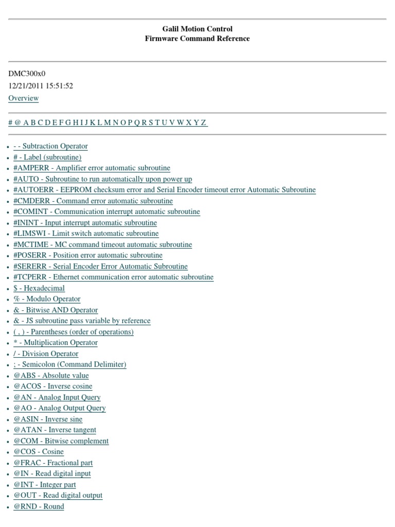 Comandos | PDF | Parameter (Computer Programming) | Embedded System