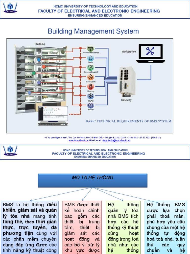 Building Management System - Chapter 2 BMS Technical Requirement - Update | PDF
