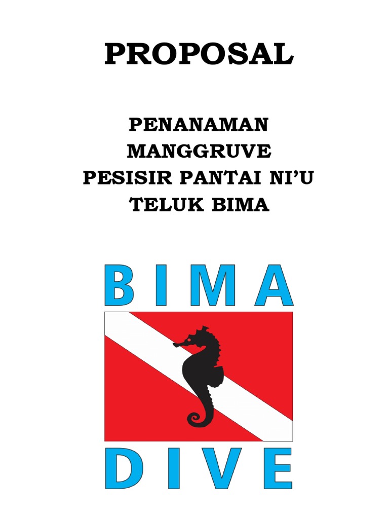 Proposal: Penanaman Manggruve Pesisir Pantai Ni'U Teluk Bima | PDF