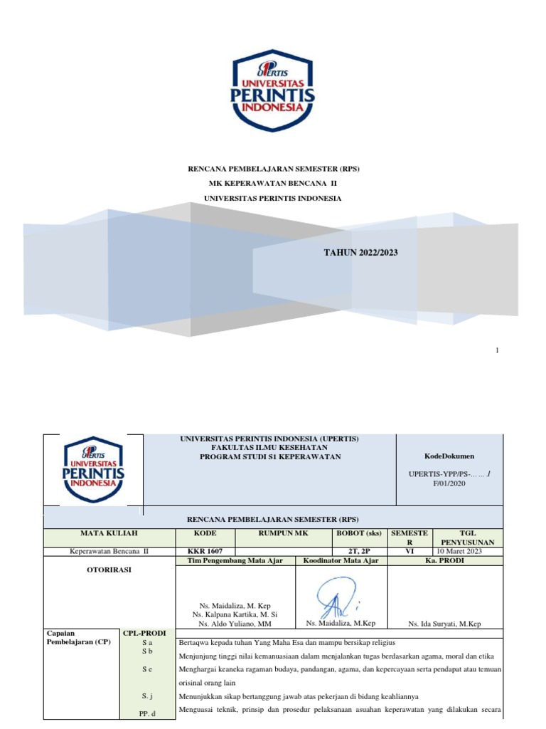 RPS Disaster Ii 2022-2023 | PDF