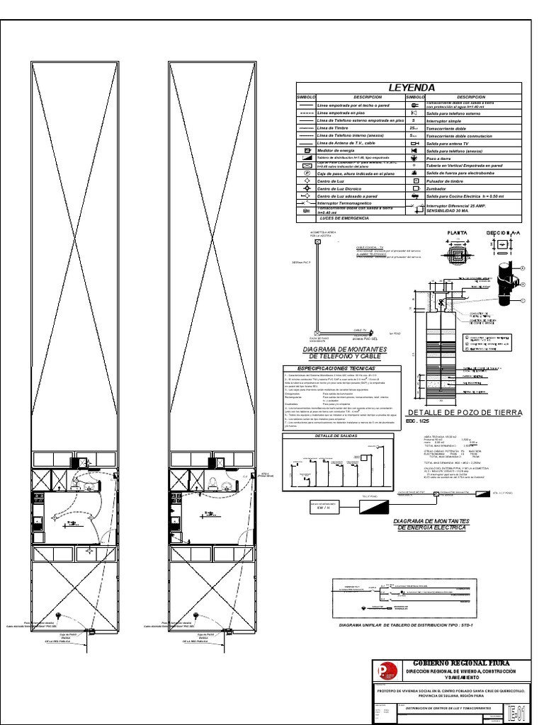 Instalaciones Electricas Modulo Bambu (2) - Ao1-Planta | PDF | Ingenieria Eléctrica | Electricidad