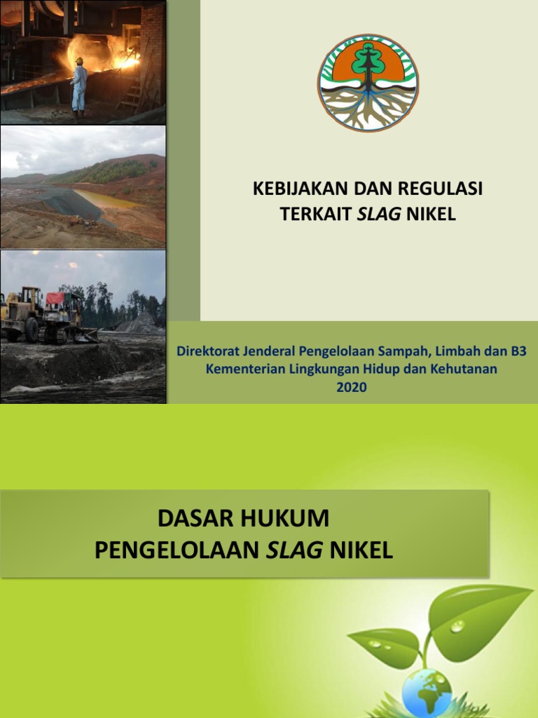 Kebijakan Pengelolaan Slag Nikel | PDF | Teknologi & Rekayasa