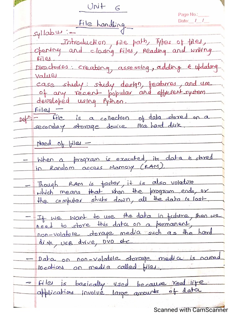 PPS-Unit - 6-Notes SPPU | PDF PPS-Unit - 6-Notes SPPU | PDF