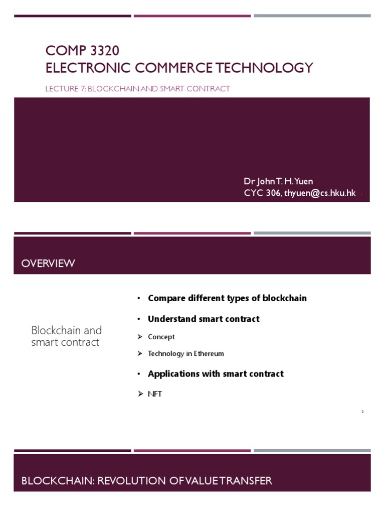 Blockchain Smart Contract Pdf Cryptocurrency Money