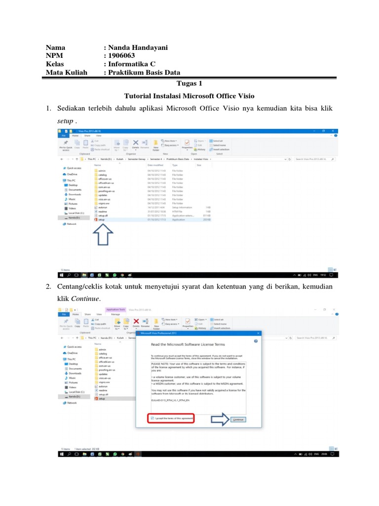 Tutorial Instalasi Microsoft Office Visio Dan Penjelasan Singkat ...