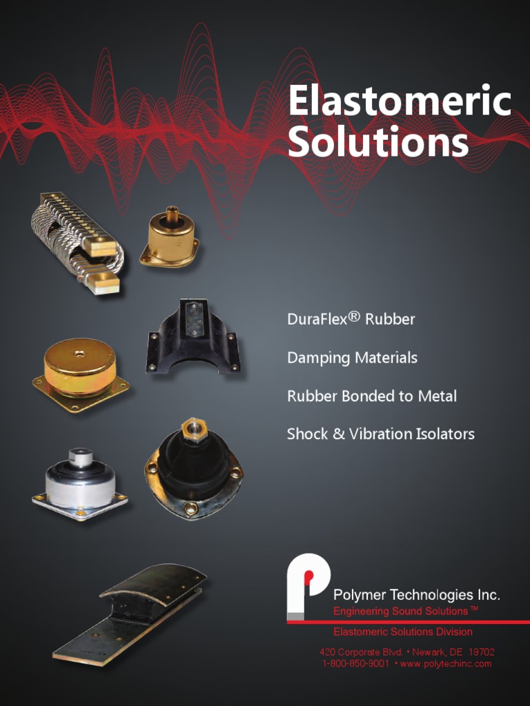 Polymer Technologies TDS Catalog | PDF | Damping | Force